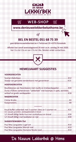Welkom op de website van De Nieuwe Lekkerbek!
